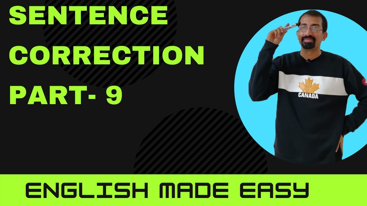 Sentence Correction for Competitive Exams | English Made Easy | Kerala ...
