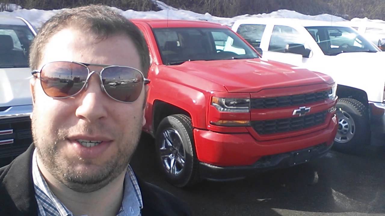 Tell me what you think of Big Red. 2016 Silverado Double Cab "Off the ...