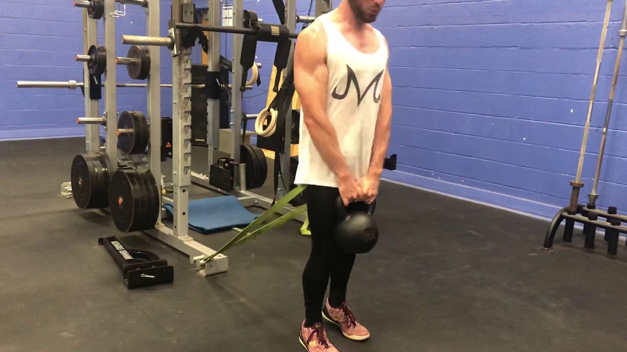 Banded Single Leg RDL - YouTube
