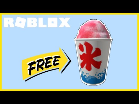 [FREE ITEM] How to get the Ice Cold Shaved Ice【Roblox / ロブロックス】 - YouTube