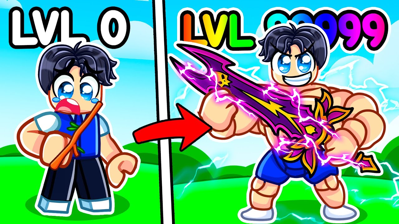 Noob To GOD SWORD In Roblox Reborn As Swordsman Simulator! - YouTube