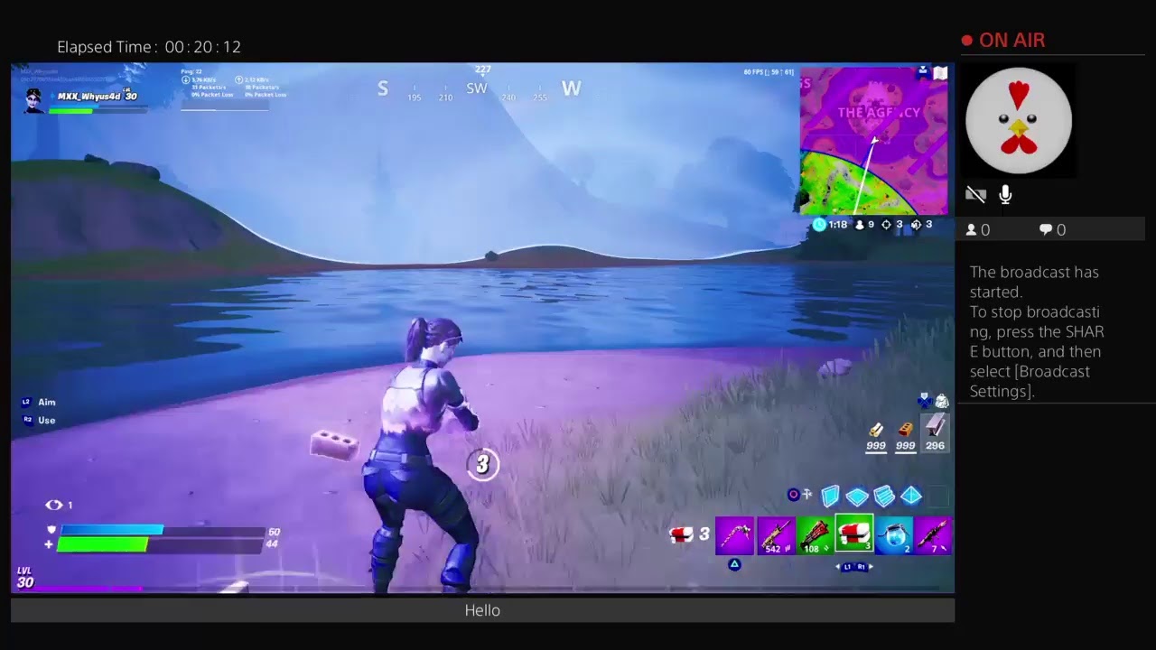 FORTNITE OCE no reticle - YouTube