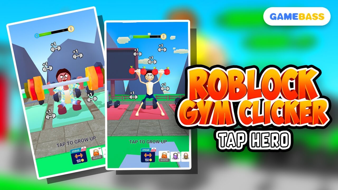 Train Your Strength! 💪-- Roblock Gym Clicker: Tap Hero - YouTube