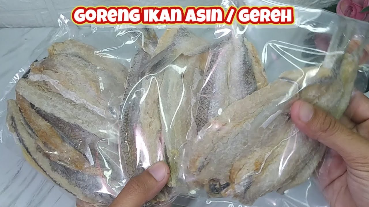 TIPS GORENG IKAN ASIN / GEREH - YouTube
