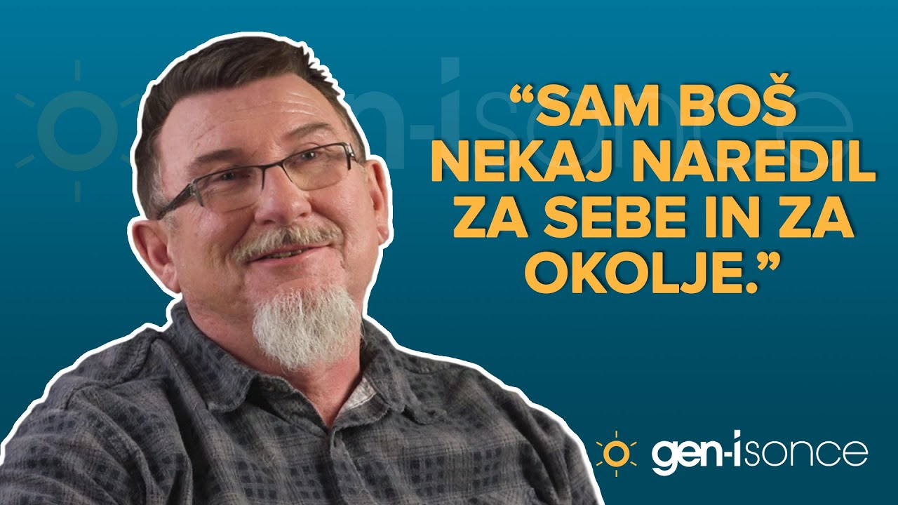 Sončna elektrarna GEN-I Sonce: Aleš je naredil nekaj zase in za okolje ...