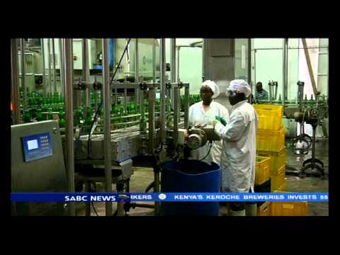 Kenya's Keroche Breweries invested 55 milion US dollars - YouTube