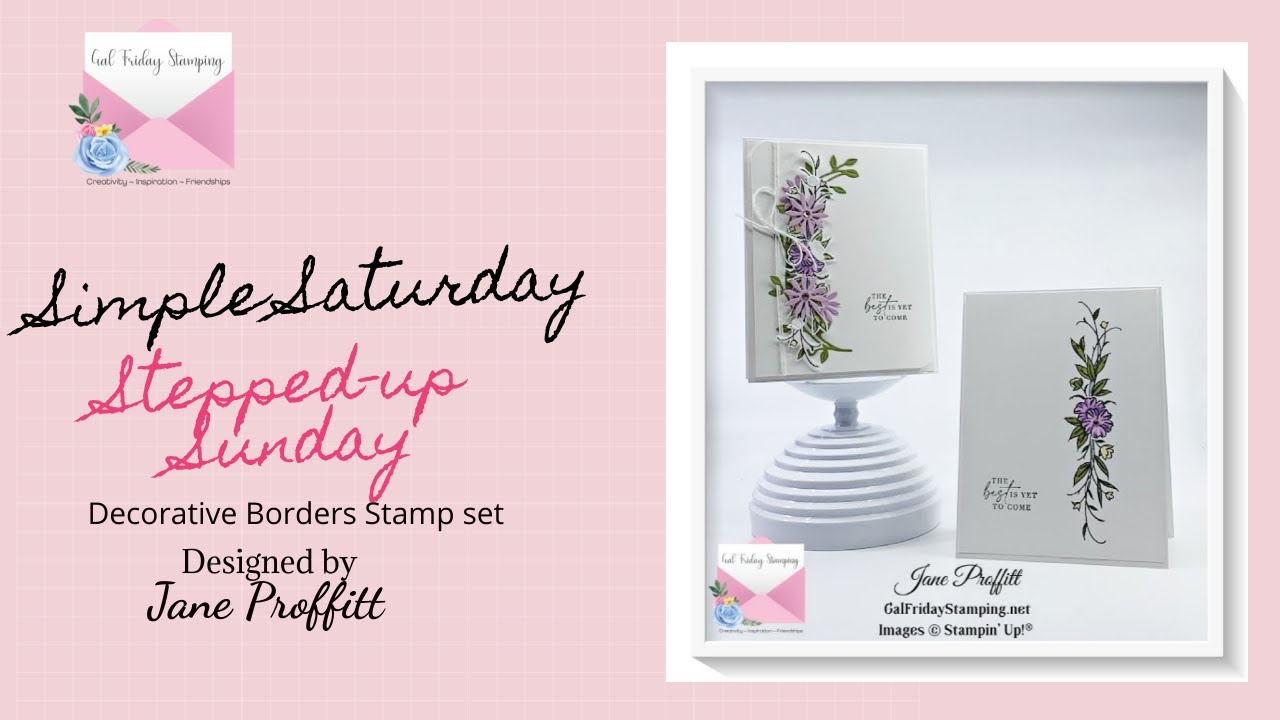 Simple Saturday/Stepped-up Sunday - YouTube