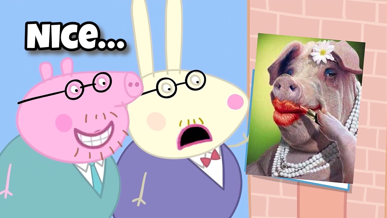 Peppa Pig is SAD because Daddy Pig look STUPID / TRY NOT TO LAUGH - YouTube