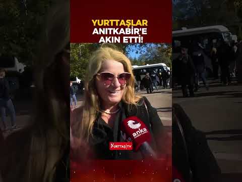 Yurttaşlar Anıtkabir’e akın etti: Tek gözüm var Atatürk'ü görmeye çıktım geldim!
