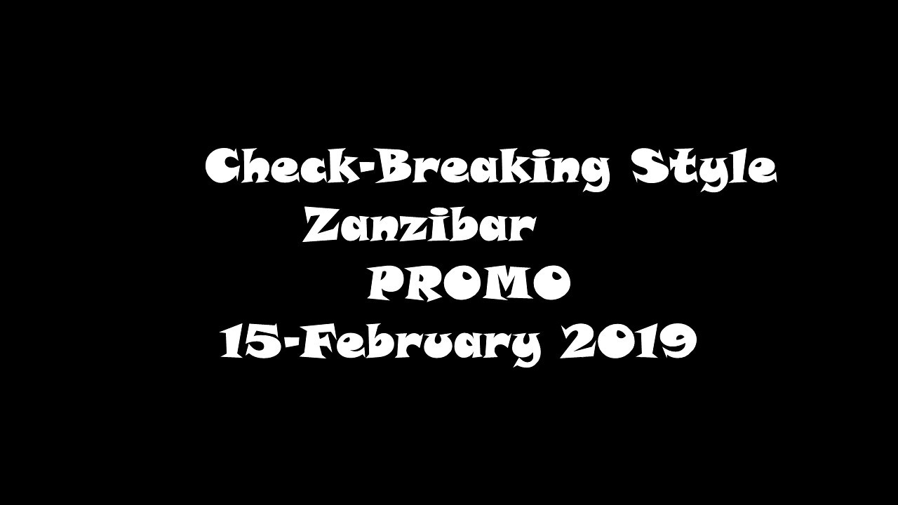 Check-breaking style promo - YouTube