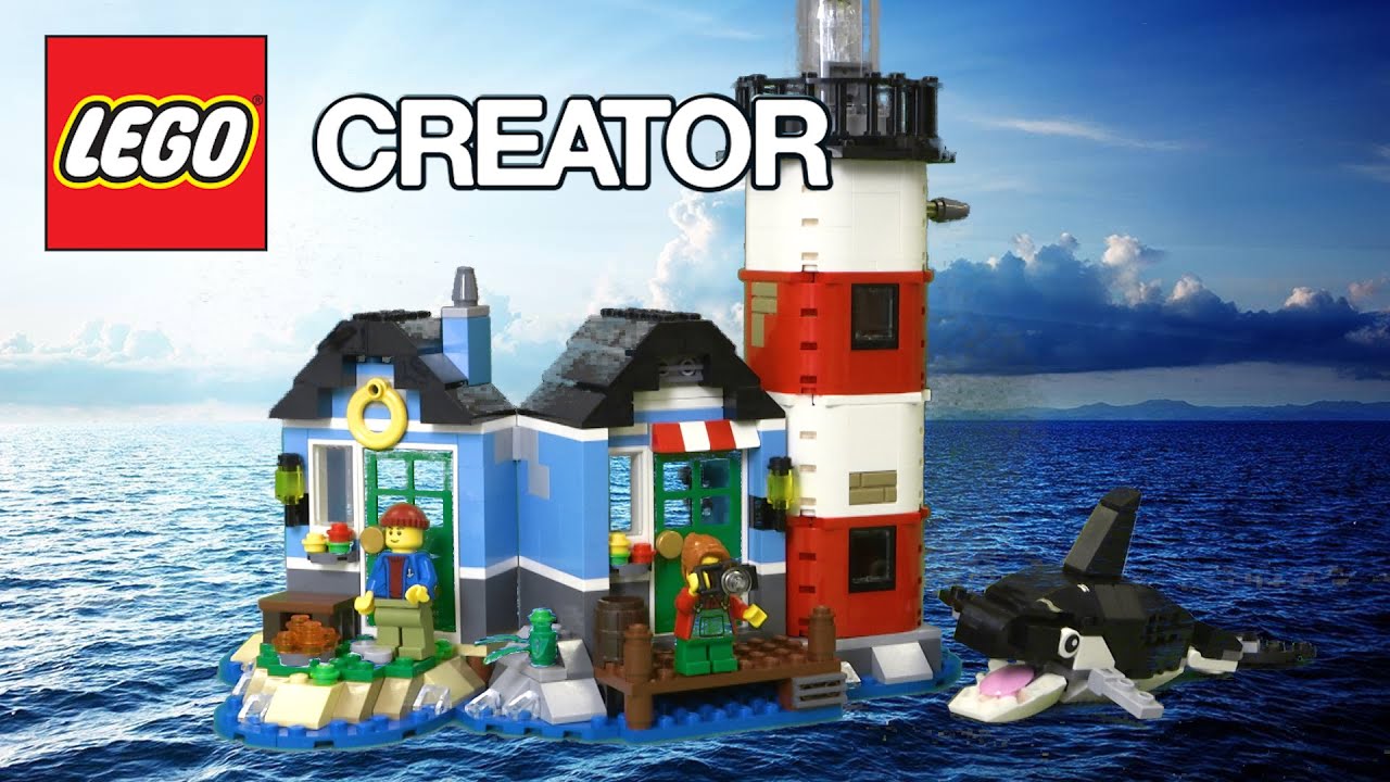 LEGO Creator Lighthouse Point from LEGO - YouTube