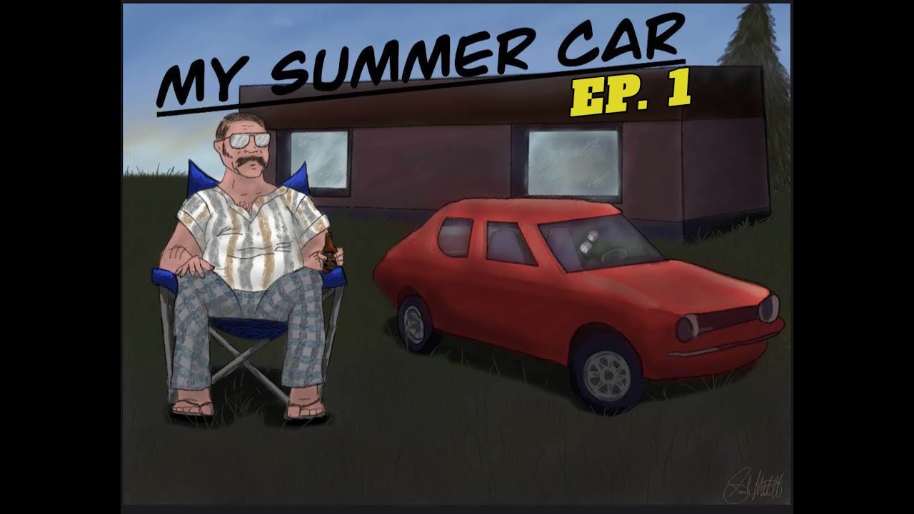 My Summer car Playthrough Ep 1 | Satsuma Engine Build 2024 - YouTube