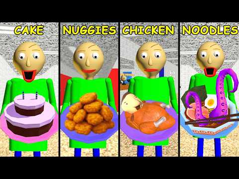 Baldi Loves Food But it SLOWLY Gets More Weird...