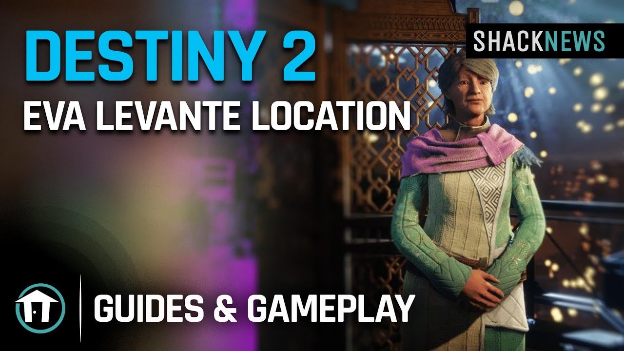Where to find Eva Levante in Destiny 2 - YouTube