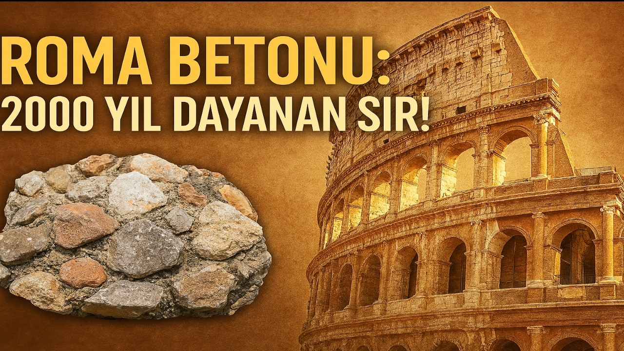 🛠 Roma Betonu: 2000 Yıl Dayanan Sır! ( 🛠 The Secret of Roman Concrete ...