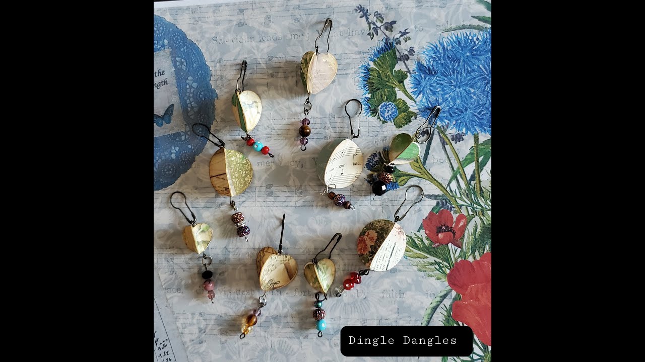 Making Dingle Dangles with Sparkle (oopsies and all) - YouTube