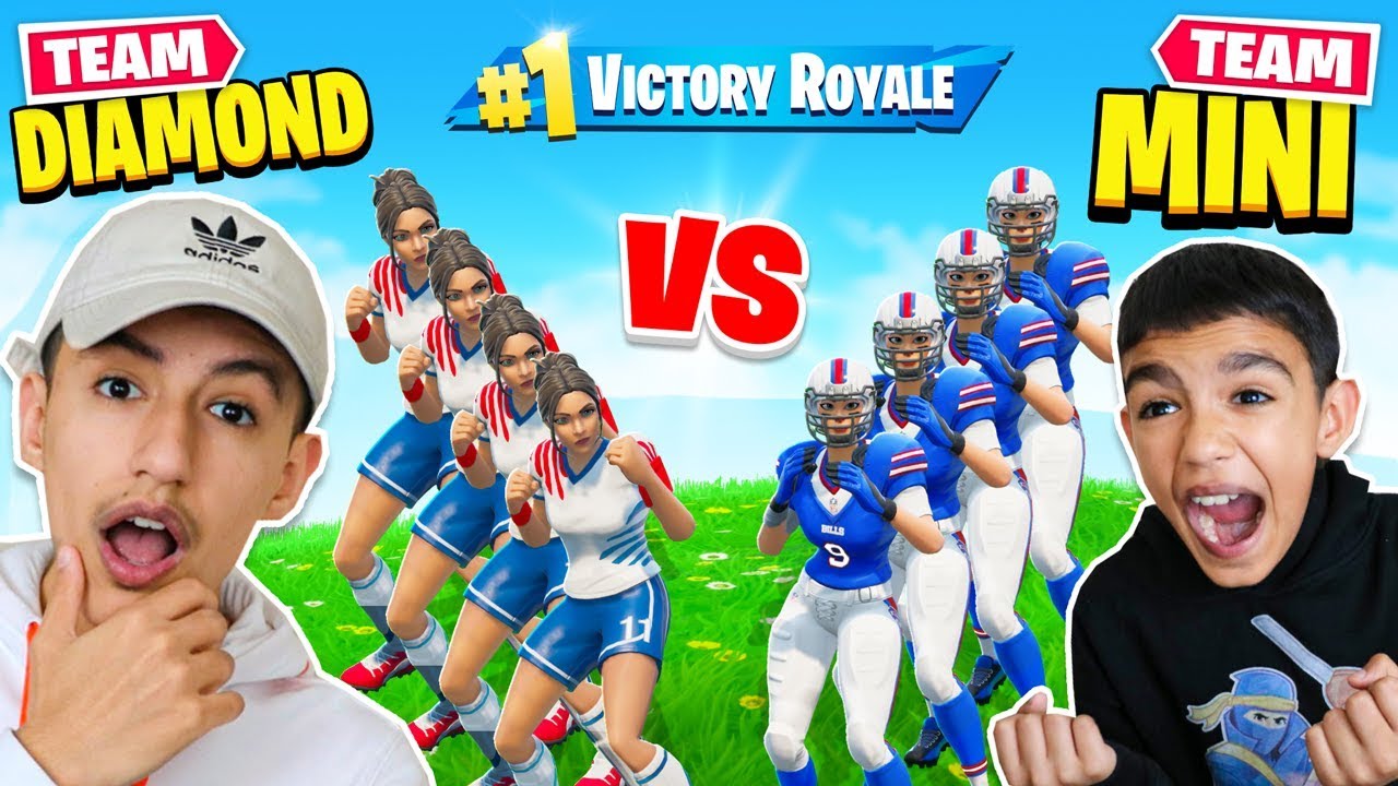 *NEW* Team Diamond VS Team Mini Season 2 Pro Fortnite Tournament! - YouTube