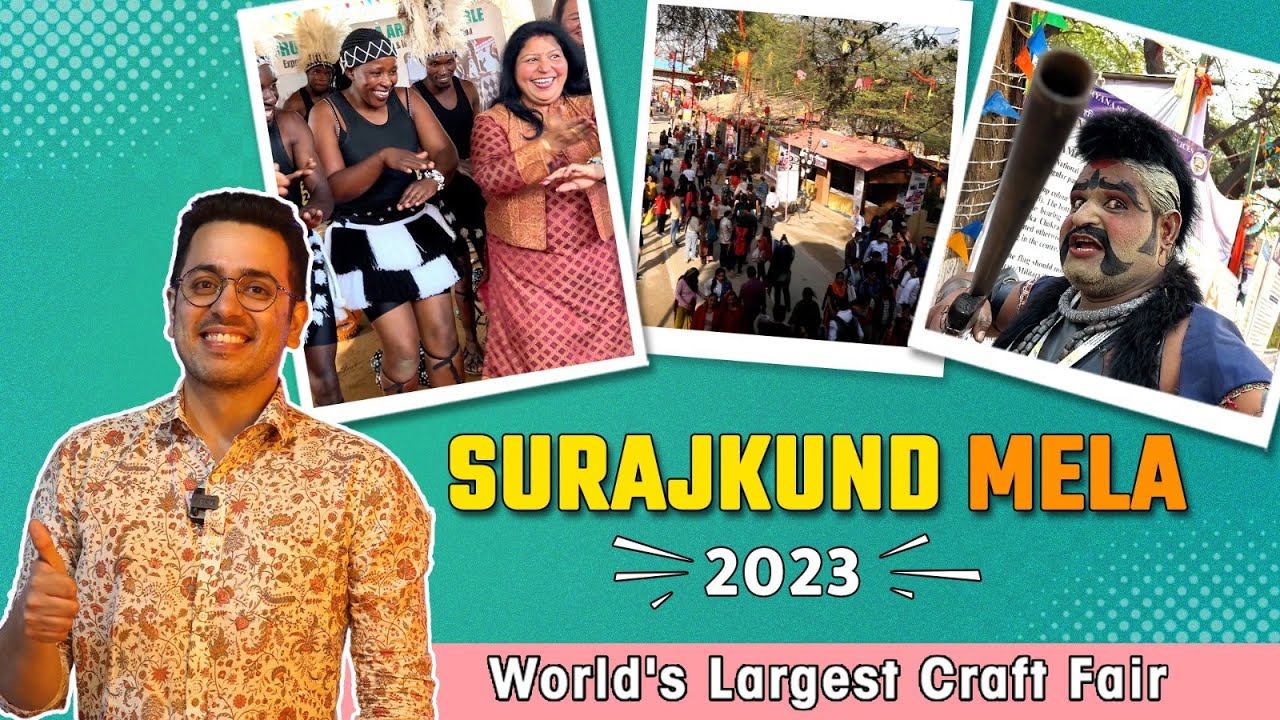 36th Surajkund International Craft Mela 2023 I North East Meets Haryana ...