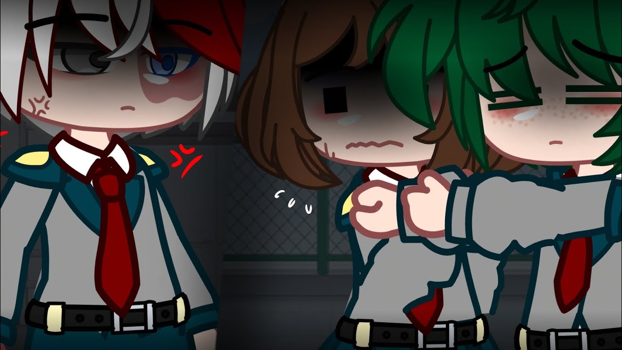 'when Midoriya gives Uraraka to much care and Todoroki--😒💫 ' || Tddk ...