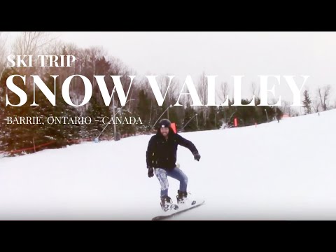 Ski Trip to Snow Valley Resort in Barrie, Ontario - YouTube