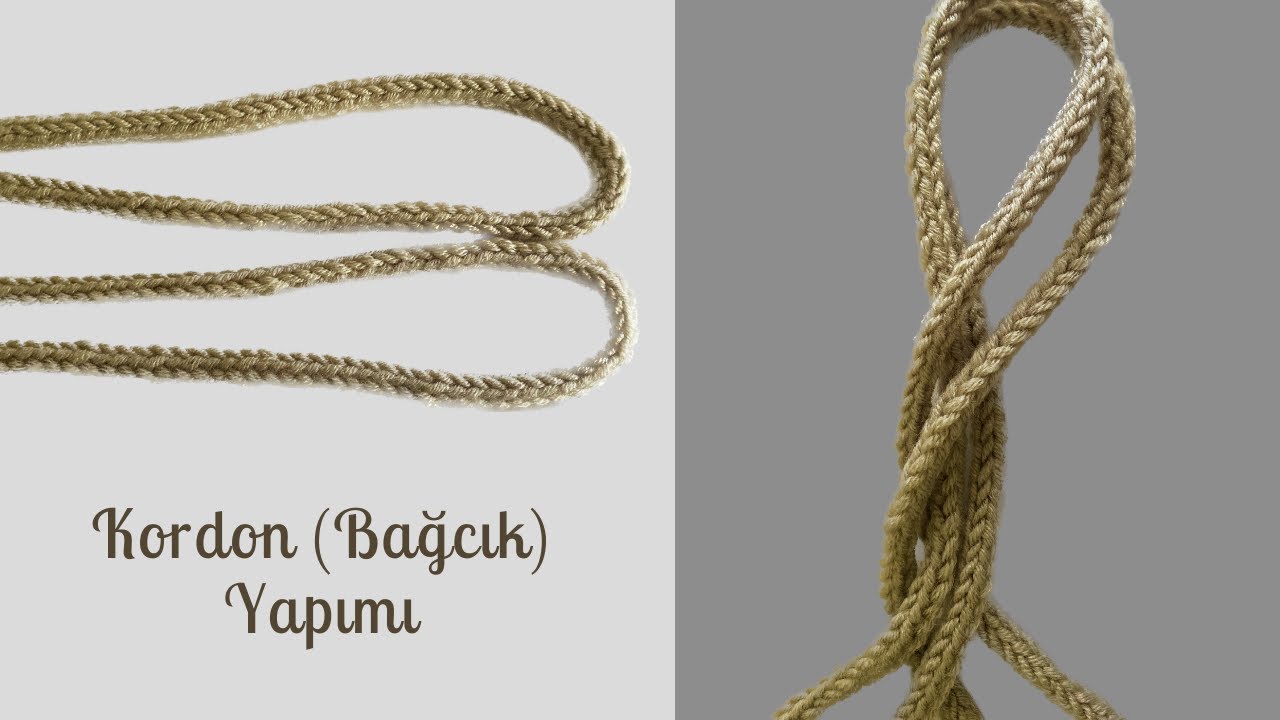 Kordon-Bağcık Yapımı | Basit, Hızlı, Pratik | Tığ İşi - YouTube