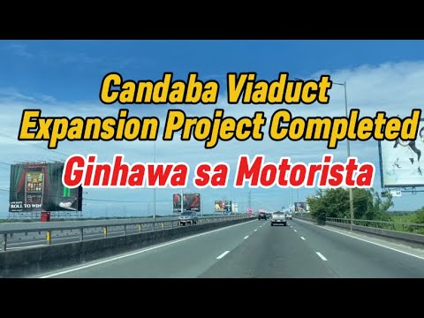 Candaba Viaduct Expansion Project Tapos na | NLEX - YouTube