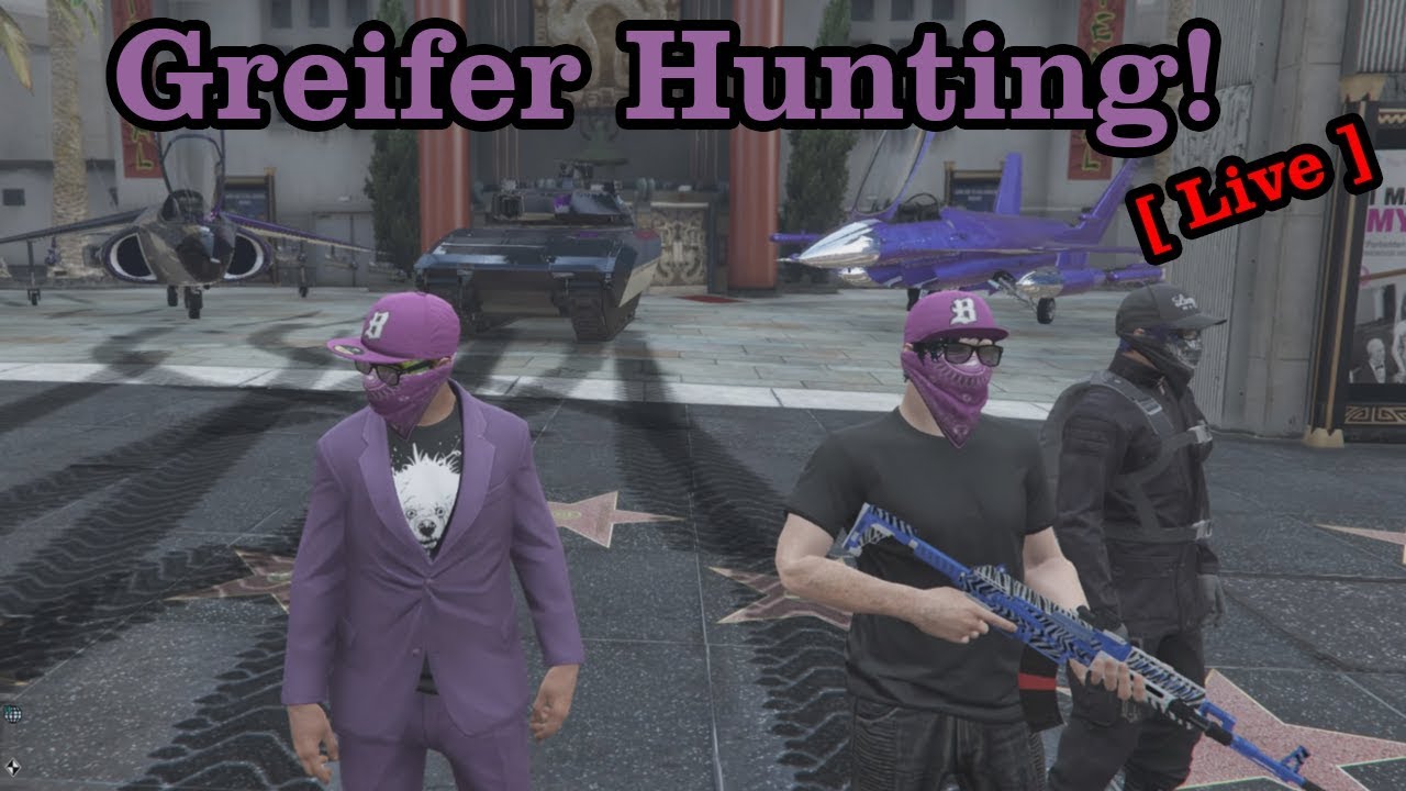 Yoshi, Sonic, Clown & Gummo_the69 are going greifer hunting in GTA ...