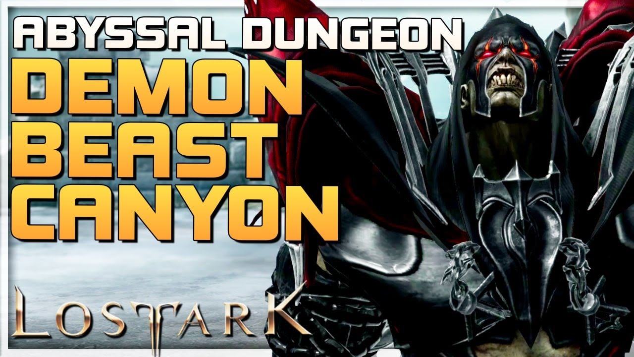 DEMON BEAST CANYON - Boss Fight Vile Scarkrill - Lost Ark Abyssal ...