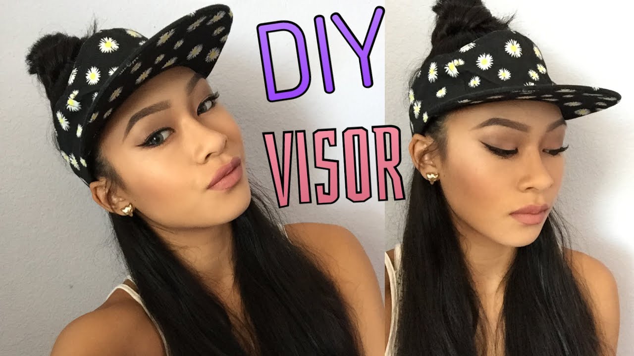 DIY Visor (no sew) || ThatsSoYin - YouTube
