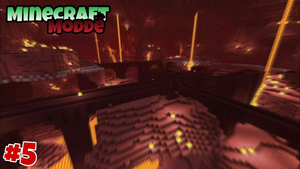 Le Nether c'est L'ENFER !! | Minecraft Moddé: S1 Épisode 5 - YouTube