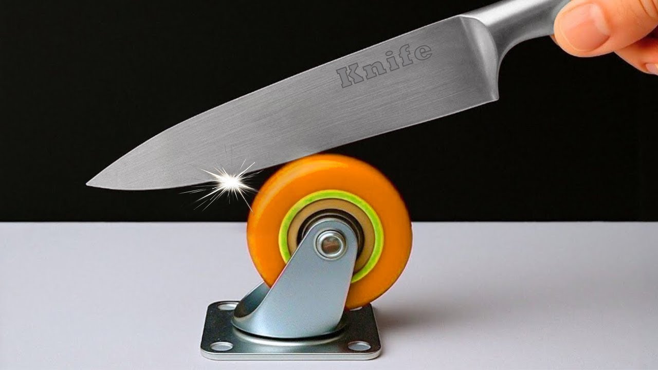 Super Speed Knife Sharpener: Turn Dull Knives Into Sharp Knives! In Seconds | Creation Tricks ...