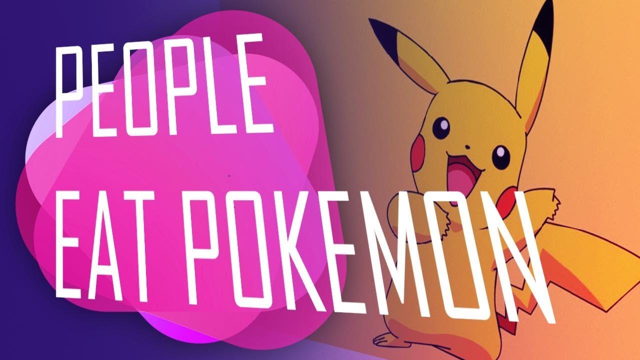 10 AMAZING THINGS you Didn't KNOW about POKEMON (PEOPLE EAT POKEMON ...