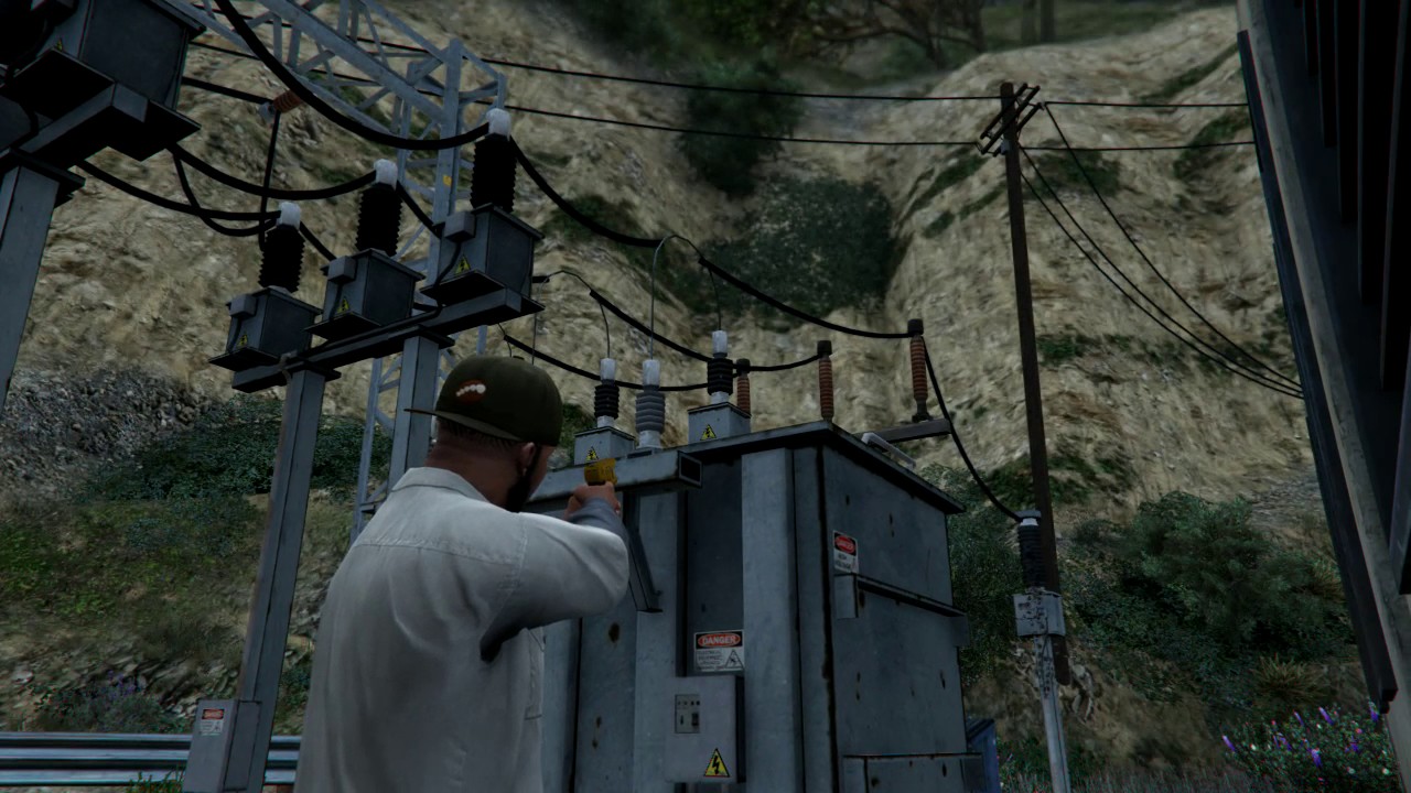 GTA5 power station turned on - YouTube