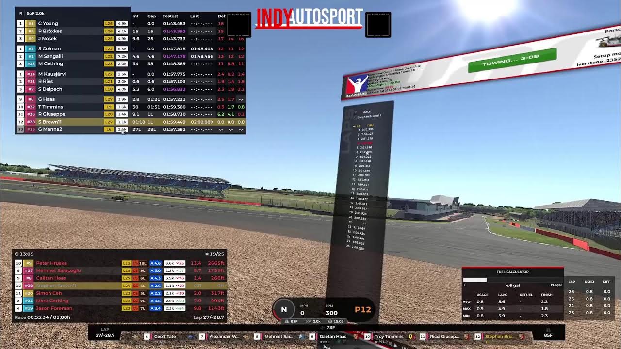The Pure Driving School European Sprint Series iRacing - YouTube