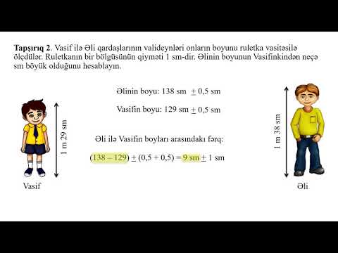 fizika 6-04-06 Fizika 6-cı sinif Fiziki kəmiyyətlər və oların ölçülməsi (Tapşırıqlar)