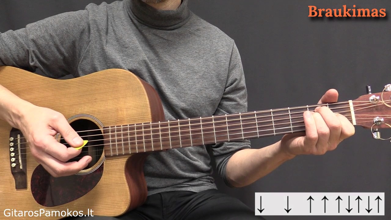 4 gražūs akordai ir melodija (gitaros pamoka) - YouTube