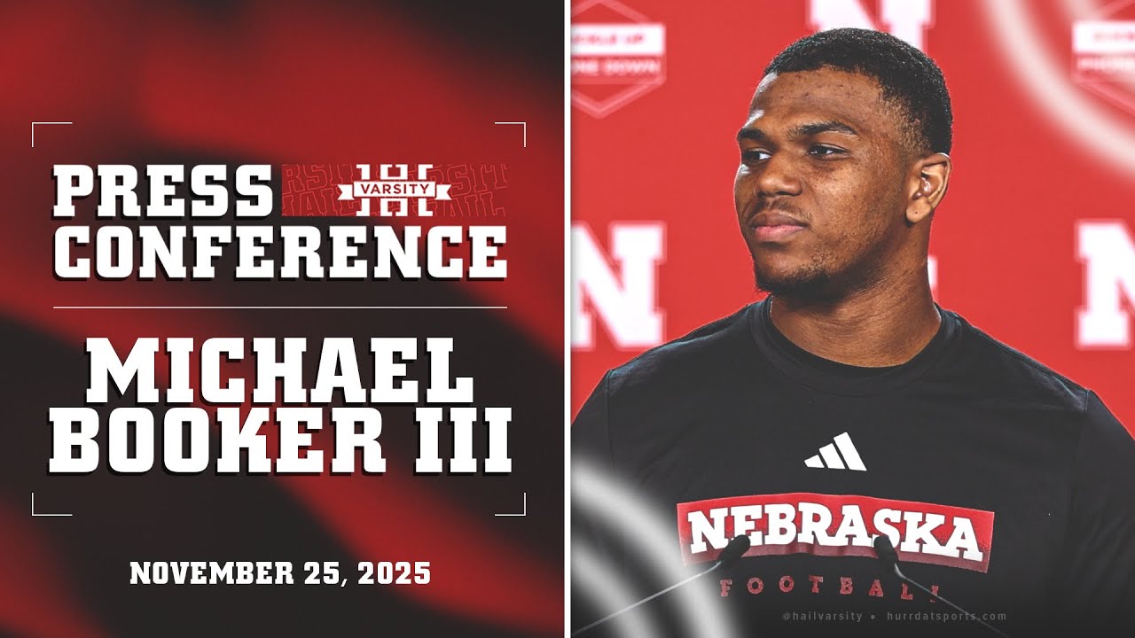 Husker senior LB Michael Booker III reflects on career | Nebraska ...