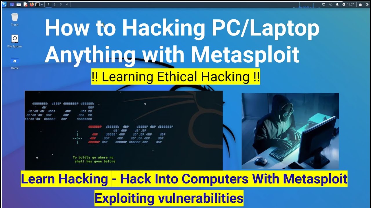 How To Hacking Pclaptop Anything With Metasploit Learning Ethical Hacking Youtube
