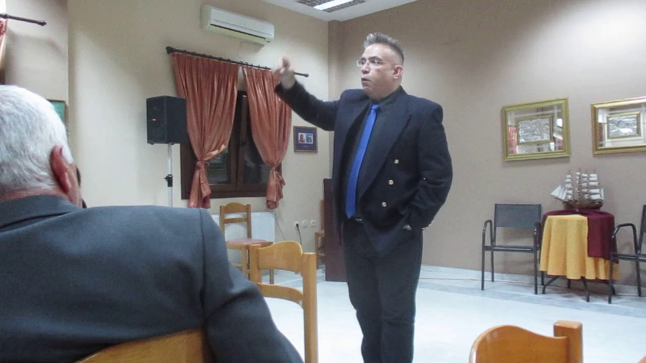ΟΜΙΛΙΑ ΤΟΥ ΚΑΘΗΓΗΤΗ ΙΣΤΟΡΙΚΟΥ ΣΛΑΒΟΛΟΓΟΥ κ ΜΙΧ ΧΡΥΣΑΝΘΟΠΟΥΛΟΥ ΔΟΞΑΤΟ ...