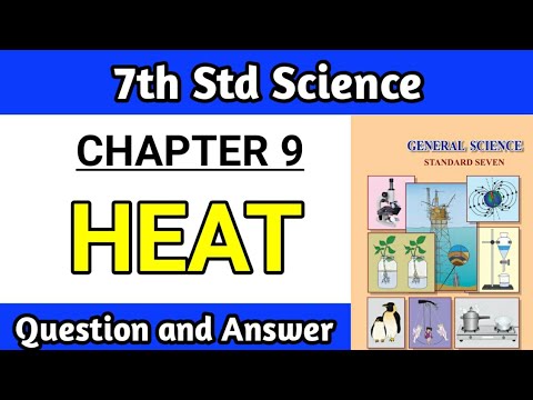 heat 7th class science exercise | Chapter 9 Questions and answers in ...