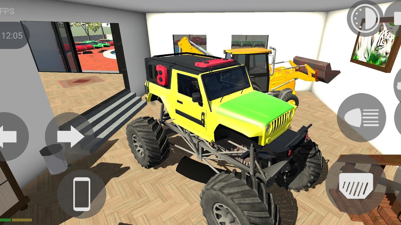 IBD 3D#388Moster Car, Thar, Police Car/Indian Bikes Driving 3D - YouTube