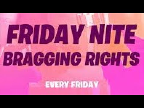 Friday night bragging nights cup - YouTube