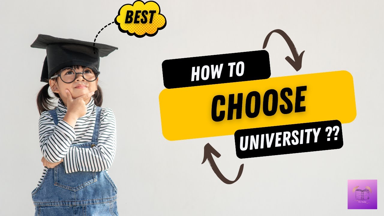 How to Choose the Right University for Your Career Path - YouTube
