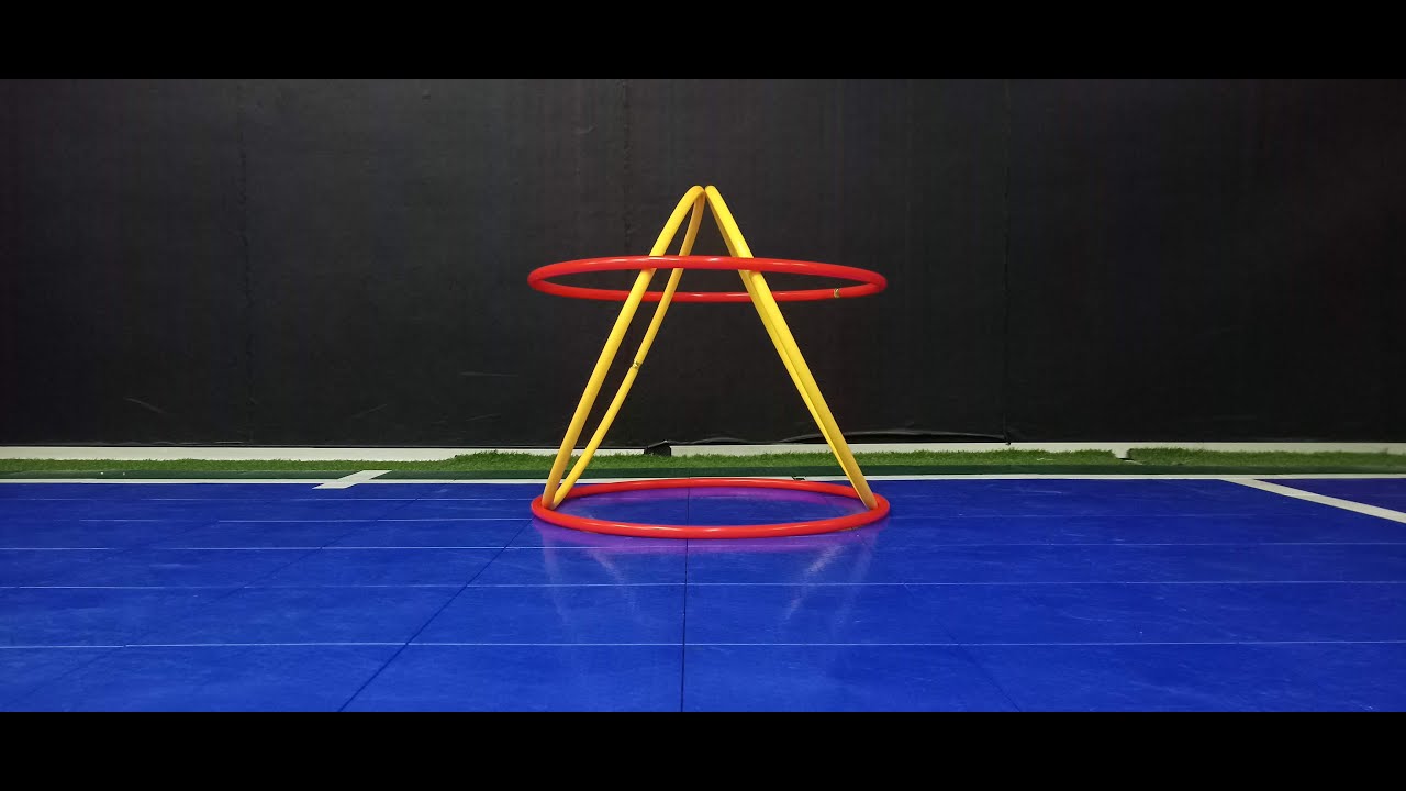 How to build a 4-hoop hula hut by BASICS - YouTube