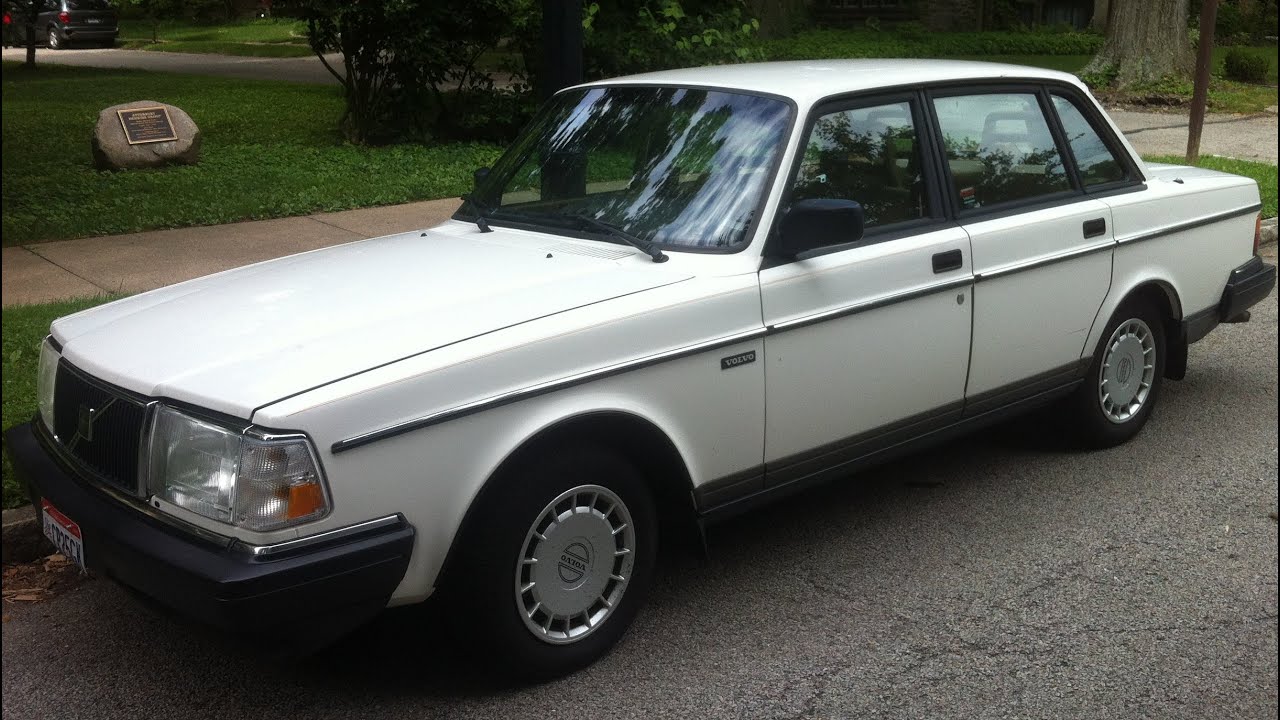 Volvo 240 360 Degrees Walk around the Car Windows Stickers - YouTube