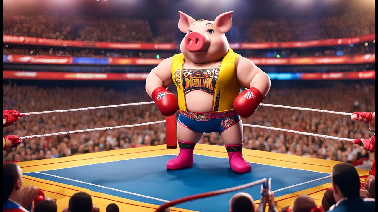 Maxwell Cat vs Piggy Who will come out on top in this epic battle ...