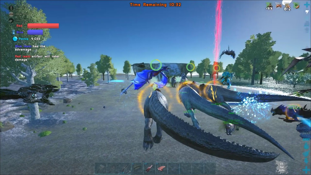 ARK MTS Arena Giga Fight - YouTube