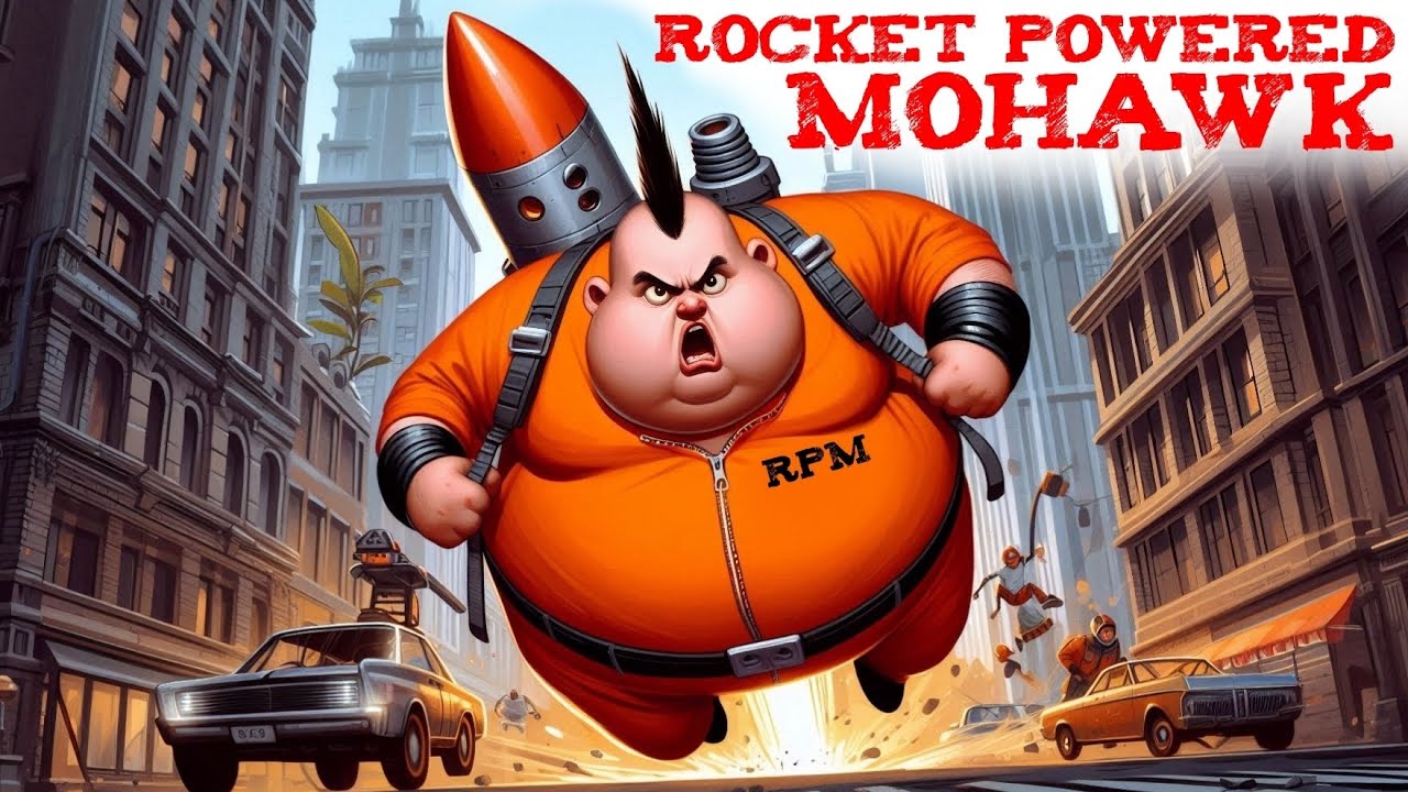 The Rocket Powered Mohawk...... Funny F1 Video Link In The Description - YouTube