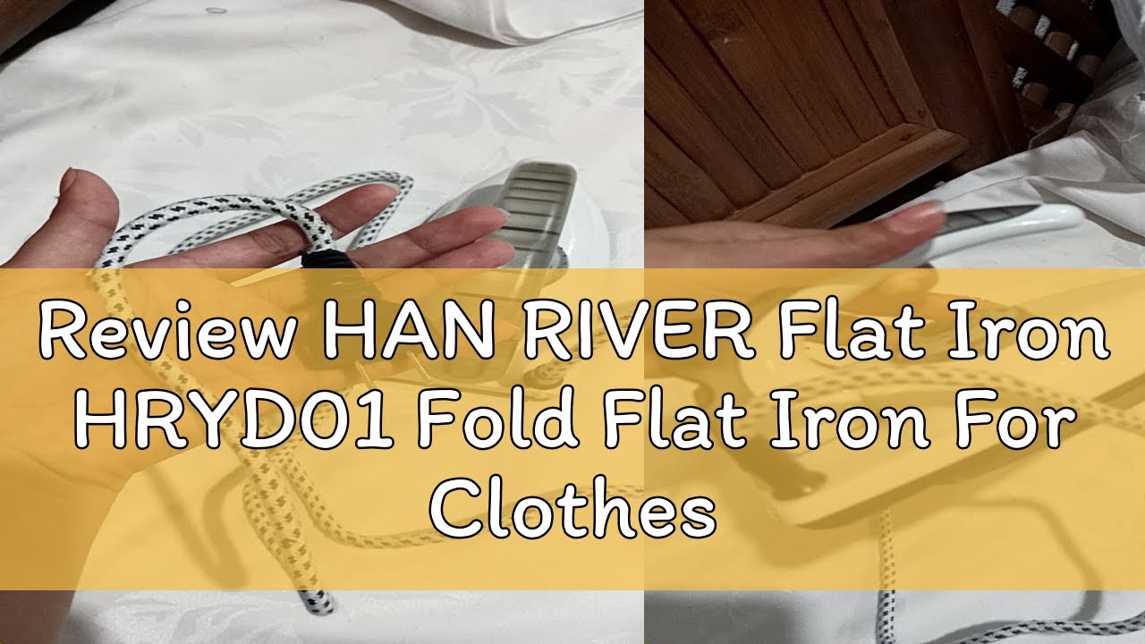 Review HAN RIVER Flat Iron HRYD01 Fold Flat Iron For Clothes Mini ...