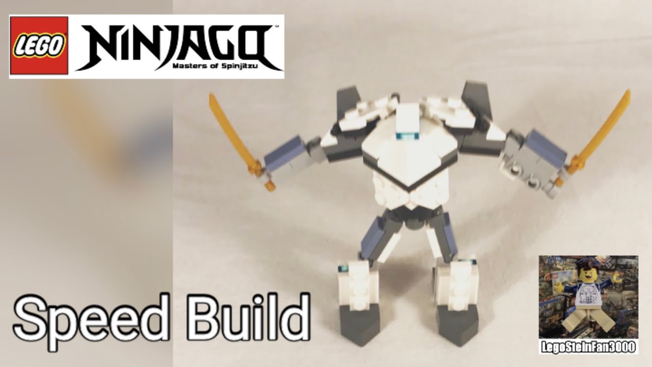 Lego Ninjago 30591 Titanium Mini Mech (Speed Build) - YouTube